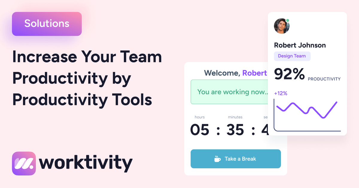Increase Team Productivity with Productivity Solutions | Worktivity
